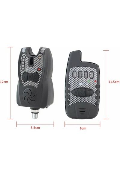 KKmoon Sazan Balıkçılık Alarm Dedektörü KKmoon Sazan Balıkçılık Alarm Dedektörü