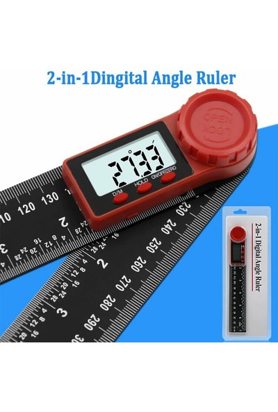 KKmoon Elektronik Gonyometresi Iletki Açı Dedektörü