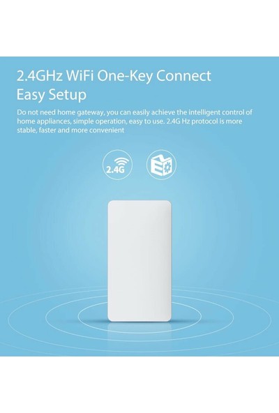 KKmoon Tuya Akıllı Wifi Su Sızıntı Alarmı Sensörü