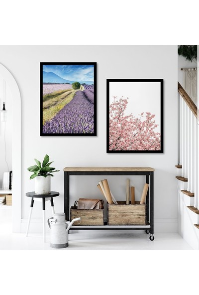 Nish Point Çerçeveli Poster Tablo Set