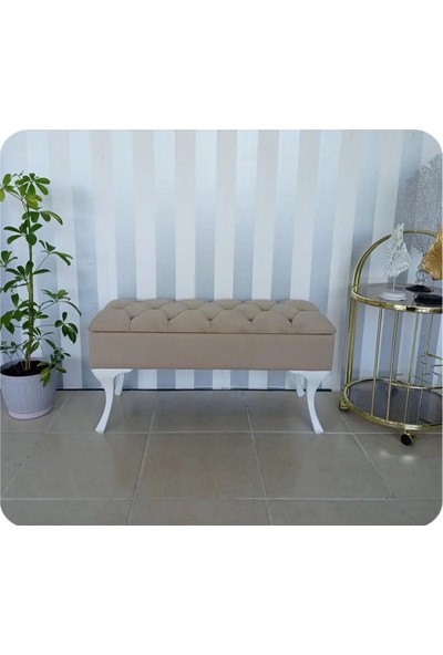 Alda Gelsin Yarım Sandıklı Modern Puf Bench Ayakucu Koltuk 90 cm Alda Gelsin Yarım Sandıklı Modern Puf Bench Ayakucu Koltuk 90 cm