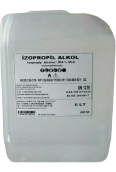 Keepsake Izopropil Alkol 5 Lt % 99.9