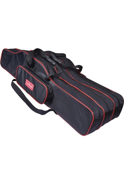 Modibags 90 cm 3 Göz Siyah Olta Çantası