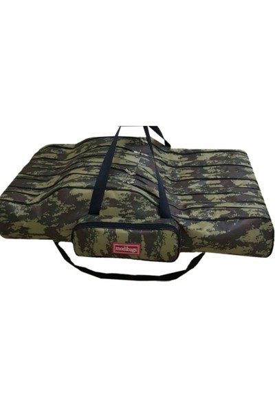 Modibags 90 cm 5 Göz Kamuflaj Olta Çantası
