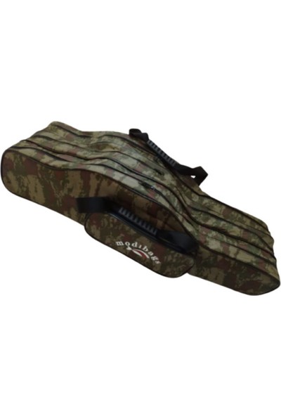 Modibags 130 cm 3 Göz Olta Çantası Kamuflaj
