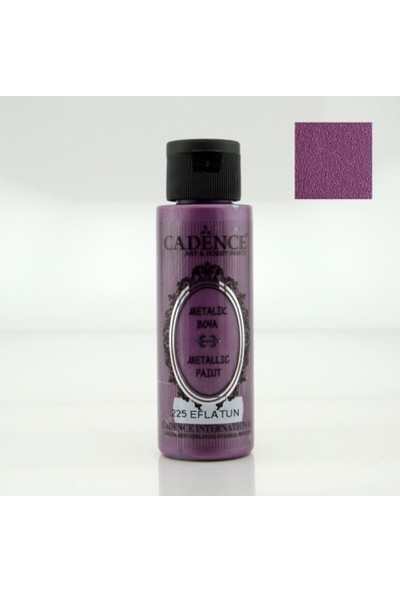 Cadence 225 Metalik Boya Eflatun 70 ml Cadence 225 Metalik Boya Eflatun 70 ml