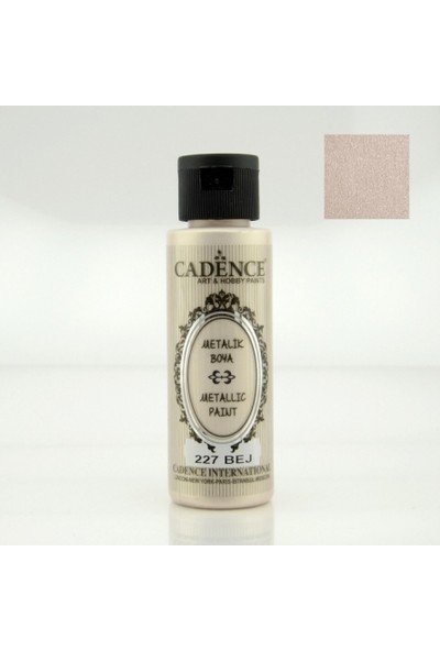 Cadence 227 Metalik Boya Bej 70 ml