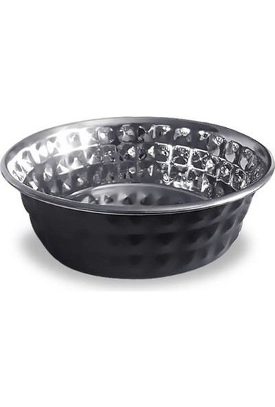 Ankur Hdep (C)-17OZ Işlemeli Çelik Mama-Su Kabı Ø11 cm