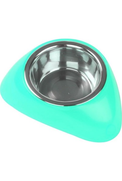 Pawise Plastik Ayaklı Mama Kabı 1750 ml Mavi