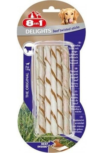 8in1 8 In 1 Delights Twisted Biftekli Burgu Ağız Bakım Kemiği 55 gr 8in1 8 In 1 Delights Twisted Biftekli Burgu Ağız Bakım Kemiği 55 gr