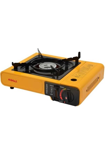 Nurgaz Portatif Ocak Sarı Nurgaz Portatif Ocak Sarı