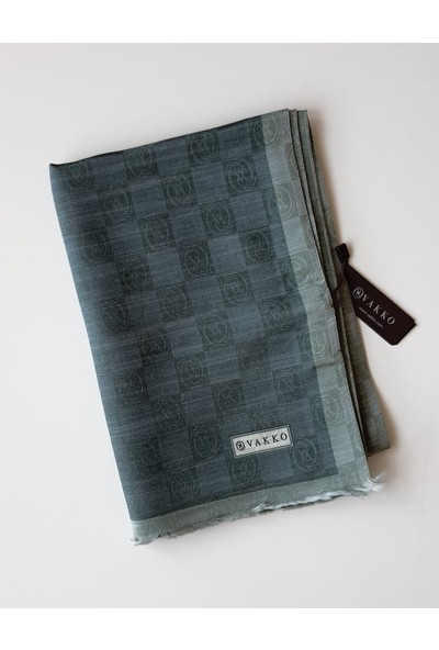 Vakko Marka Dama Desenli Ipekli Şal Vakko Marka Dama Desenli Ipekli Şal