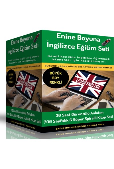 Enine Boyuna Eğitim Enine Boyuna Ingilizce Eğitim Seti (Büyük Boy Renkli) Enine Boyuna Eğitim Enine Boyuna Ingilizce Eğitim Seti (Büyük Boy Renkli)