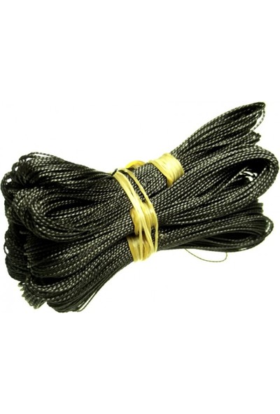 YYB Siyah Kalın Tespih, Kolye, Bileklik Ipi 2 M. 20 Adet YYB Siyah Kalın Tespih, Kolye, Bileklik Ipi 2 M. 20 Adet