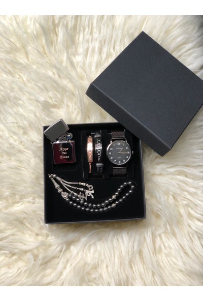 Esaven Kişiye Özel Erkek & Kadın 5 Li Hediye Set Kutusu