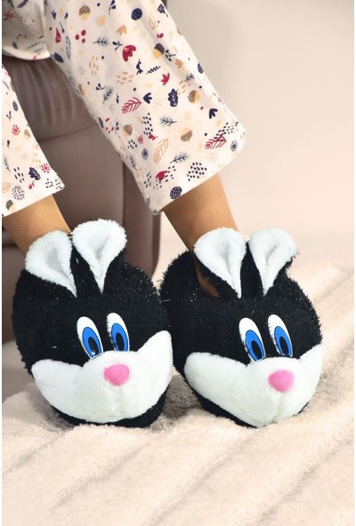 Mini Bonito Kız Çocuk Hayvanlı Tavşan Panduf Terlik Mini Bonito Kız Çocuk Hayvanlı Tavşan Panduf Terlik