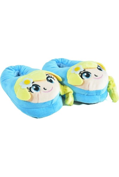 Lisanslı Markalar Kız Çocuk Hayvanlı Panduf Ev Botu
