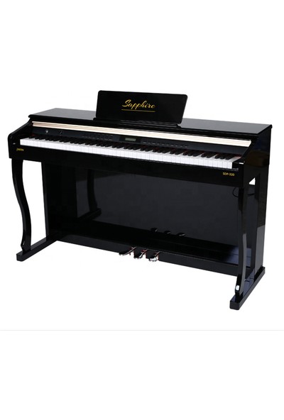 Jwin Sapphire SDP-320B Çekiç Aksiyonlu 88 Tuşlu Piyano Siyah