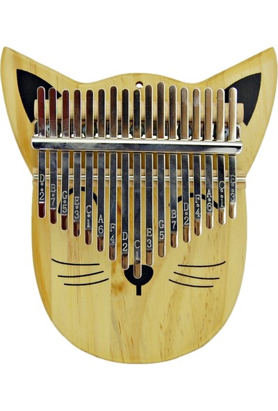 Ardor KLB-17WPC Kalimba Kedi Ardor KLB-17WPC Kalimba Kedi