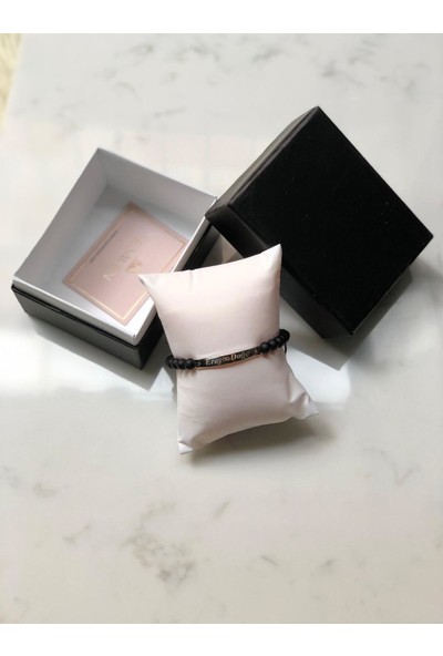 Esaven Unisex Kişiye Özel Boncuklu Bileklik Esaven Unisex Kişiye Özel Boncuklu Bileklik