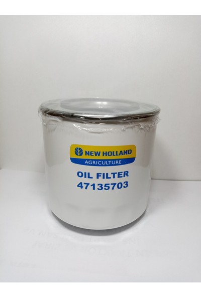 New Holland 47135703 Yağ Filtresi Kısa Td ve Tt Modellerine
