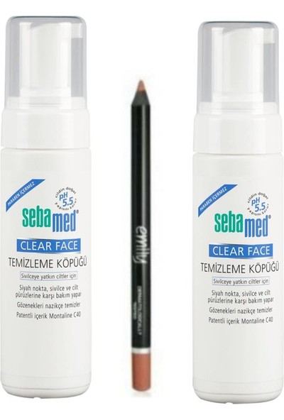 Sebamed Clear Face Temizleme Köpüğü 150ml X 2 Adet Sebamed Clear Face Temizleme Köpüğü 150ml X 2 Adet