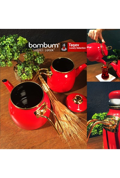 Bambum Taşev Mutfak Çeyiz Seti Luxury Selection 11 Parça By Kinox Mutfak Bambum Taşev Mutfak Çeyiz Seti Luxury Selection 11 Parça By Kinox Mutfak