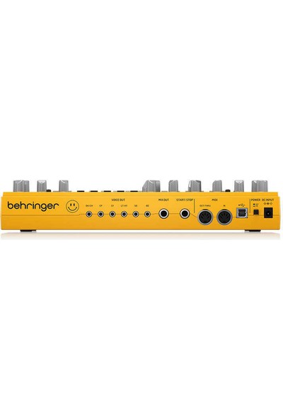 Behringer Rd-6-Am 64 Adımlı Sıralayıcılı Analog Davul Makinesi (Sarı) Behringer Rd-6-Am 64 Adımlı Sıralayıcılı Analog Davul Makinesi (Sarı)
