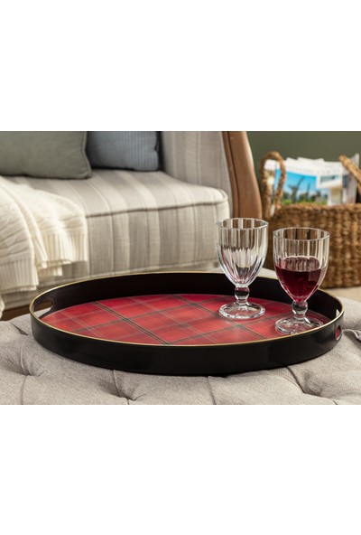 Madame Coco Candide Oval Tepsi 30 x 42 cm Madame Coco Candide Oval Tepsi 30 x 42 cm