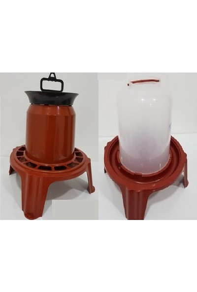 Tekplast Tavuk Yemliği Ayaklı 10 Lt & Tavuk Suluğu Ayaklı 12 Lt Tekplast Tavuk Yemliği Ayaklı 10 Lt & Tavuk Suluğu Ayaklı 12 Lt