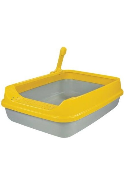 Keyf Açık Kedi Tuvaleti Kürek Hediyeli ( Renk Mavi ) Keyf Açık Kedi Tuvaleti Kürek Hediyeli ( Renk Mavi )