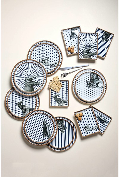 Porland Animals 18 Parça 6 Kişilik Ikram&kahvaltı Takımı Porland Animals 18 Parça 6 Kişilik Ikram&kahvaltı Takımı