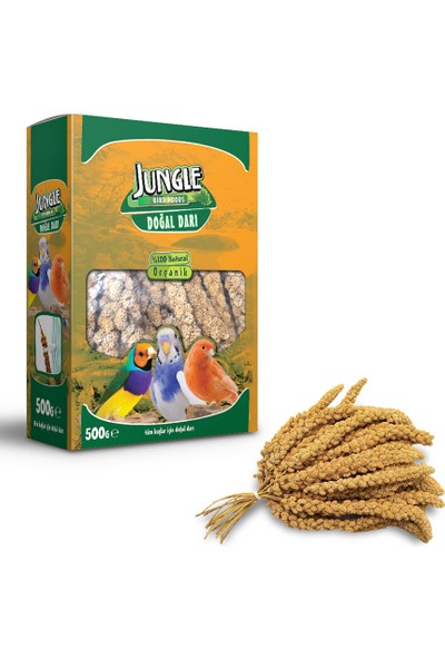 Jungle Kuşlar İçin Doğal Darı 500 gr