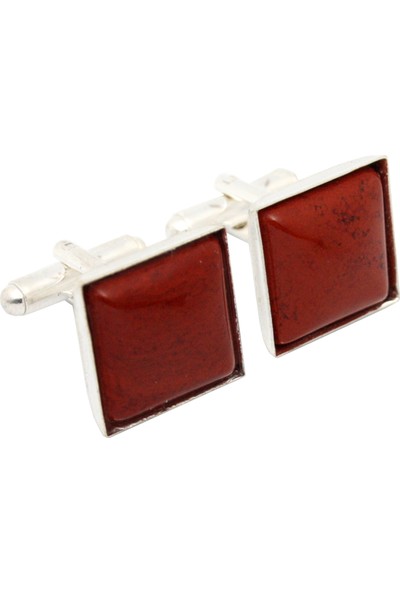 Blora Silvo Akik Kol Düğmesi