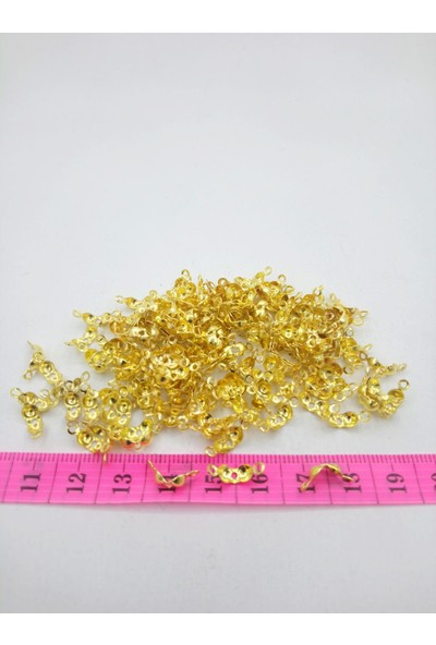 Ztt Yengeç Kapama Takı Aparatı Gold Renk 100 Çift