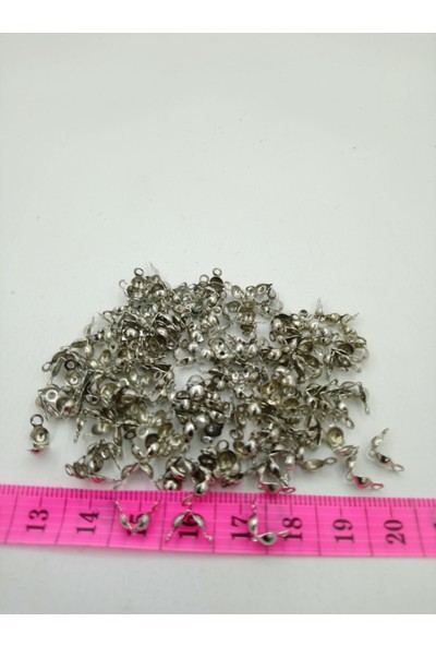 Ztt Yengeç Kapama Takı Aparatı Gümüş Renk 50 Çift Ztt Yengeç Kapama Takı Aparatı Gümüş Renk 50 Çift