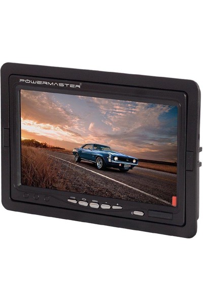 Powermaster DS-7066S 7'' Tetiklemeli Tft-Led Monitör Powermaster DS-7066S 7'' Tetiklemeli Tft-Led Monitör