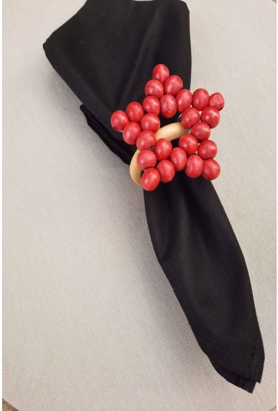 E-Sanat Evi 6 Adet Vintage Ahşap Halkalı Yıldız Peçete Yüzüğü E-Sanat Evi 6 Adet Vintage Ahşap Halkalı Yıldız Peçete Yüzüğü