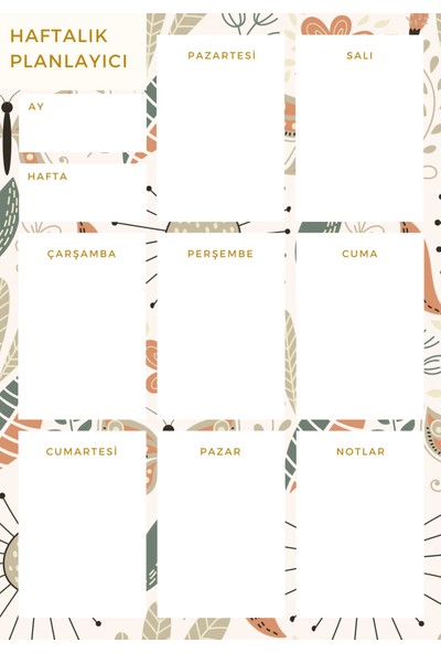 Chi-Chi Papers Haftalık Masaüstü Planlayıcı Amy Chi-Chi Papers Haftalık Masaüstü Planlayıcı Amy