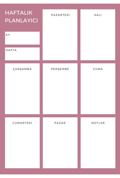 Chi-Chi Papers Haftalık Masaüstü Planlayıcı Terra Chi-Chi Papers Haftalık Masaüstü Planlayıcı Terra