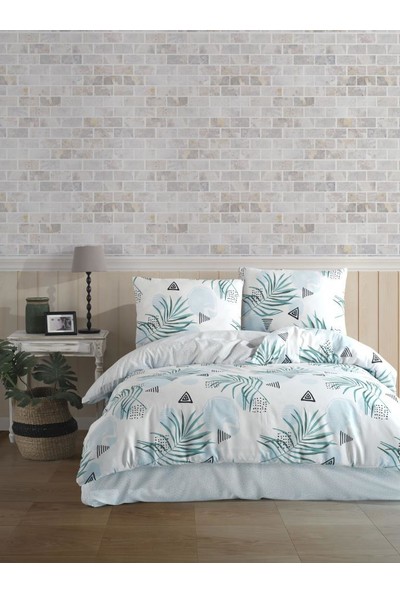 Home Design Palm Tek Kişilik Nevresim Takımı Home Design Palm Tek Kişilik Nevresim Takımı
