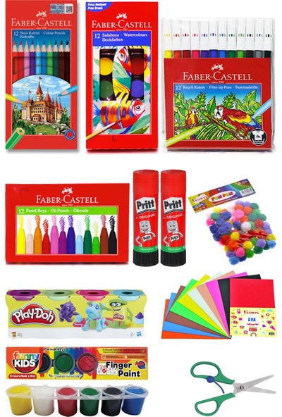 Art Picasso Kreş Anasınıfı Anaokulu Okul Kırtasiye Seti