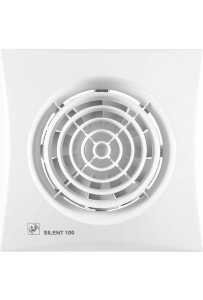 Soler&Palau SILENT-300 Cz (Pilot Lamba, Geri Tepme Ventili) FAN-260 M3/h