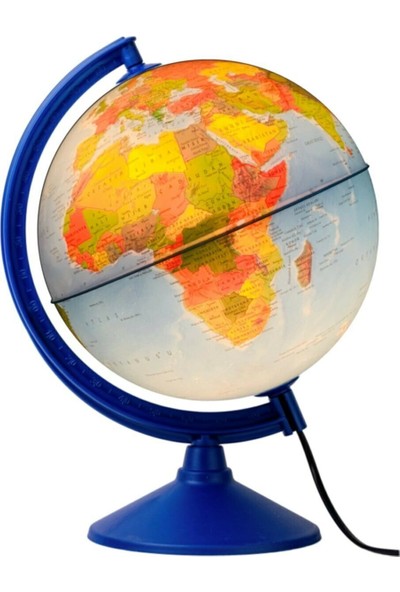 Hece Işıklı Yerküre (Dünya) 20 cm Fiziki ve Siyasi Hece Işıklı Yerküre (Dünya) 20 cm Fiziki ve Siyasi