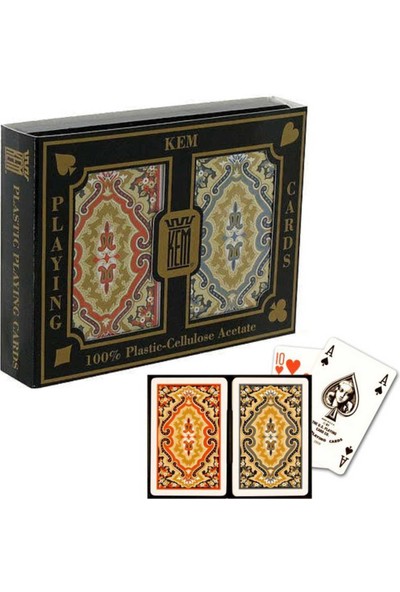 T-Bek Kem Plastik Poker Oyun Kağıdı