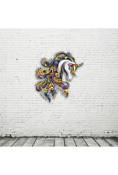 Kaya Söve Unicorn Lazer Kesim Mdf Tablo 45 x 50 cm (UNI001DSB) Kaya Söve Unicorn Lazer Kesim Mdf Tablo 45 x 50 cm (UNI001DSB)