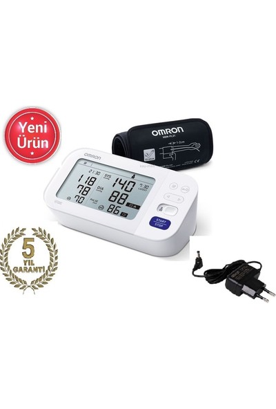 Omron M6 Comfort Hem-7360-E Dijital Koldan Tansiyon Ölçer Tansiyon Aleti Adaptörlü Omron M6 Comfort Hem-7360-E Dijital Koldan Tansiyon Ölçer Tansiyon Aleti Adaptörlü
