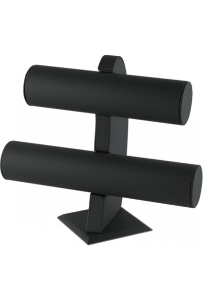 Entina Bilezik Bileklik Saat Standı Ayaklı 2'li Takı Organizer Askı Siya