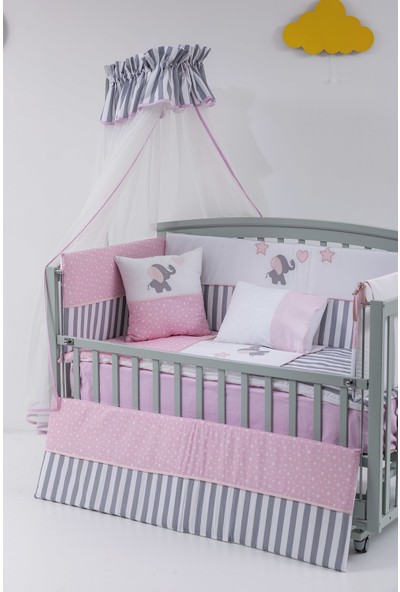 Mini Baby Aqua Cibinlikli Uyku Seti 75X130 Ölçü Mini Baby Aqua Cibinlikli Uyku Seti 75X130 Ölçü