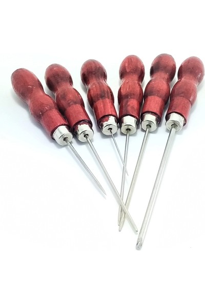 Dinamik Art Ebru Ahşap Saplı Biz 6’lı Set